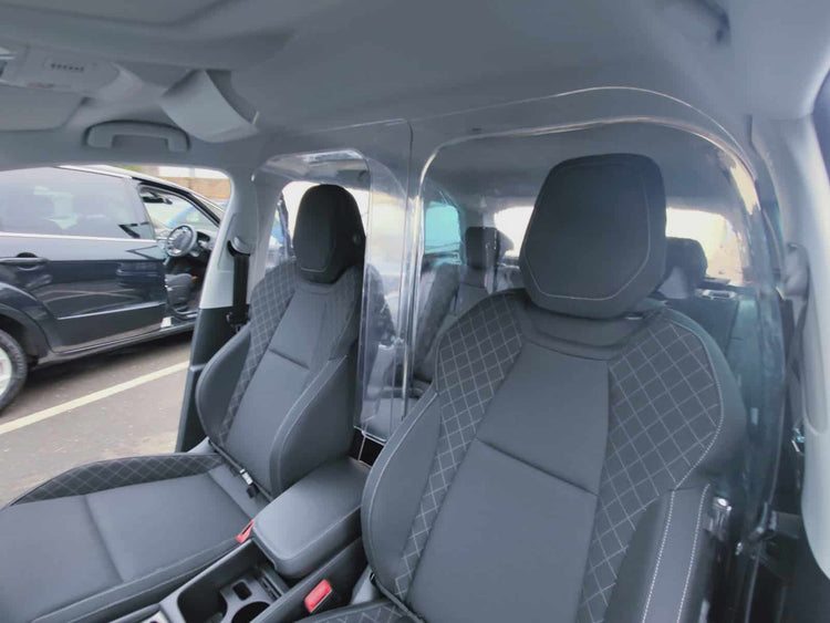 Perspex Driver Protection Screens - Mobility Station